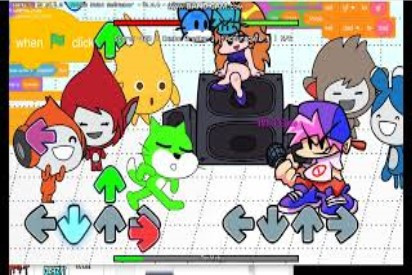 FNF Scratch b - side Mod for Friday Night Funkin' | FNF Mods