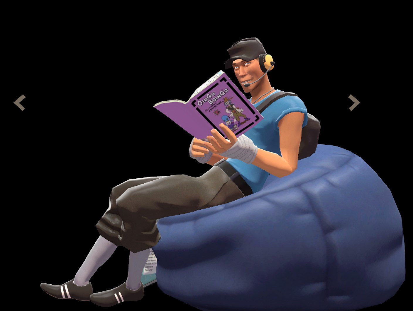 Oingo Boingo Book - Homerunner's Hobby Mod for Team Fortress 2 | TF2 Mods