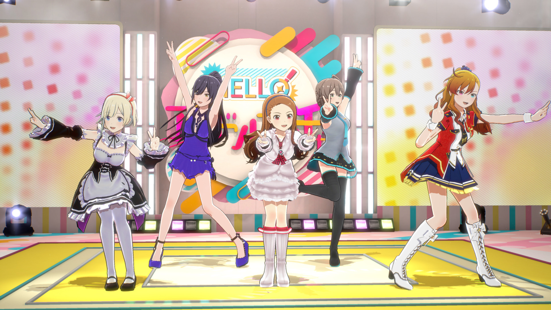 Lili outfit Over Early Summer Dress Mod for THE IDOLM@STER STARLIT ...