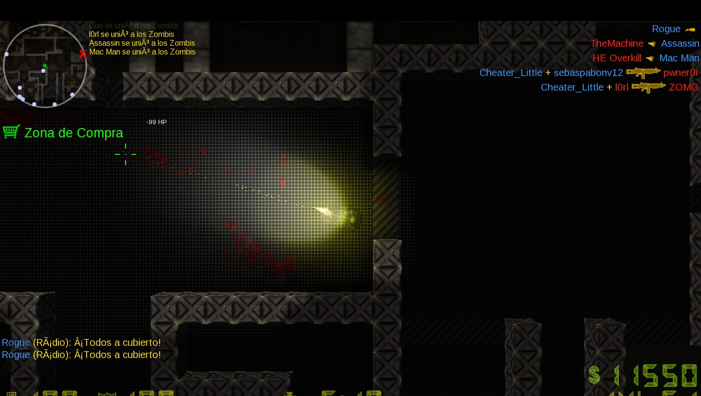 Zombie map [CS2D] [Mods]