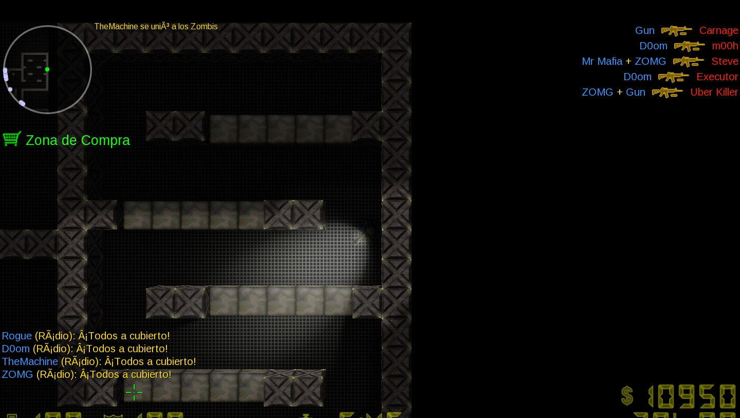 Zombie map Mod for CS2D | CS2D Mods