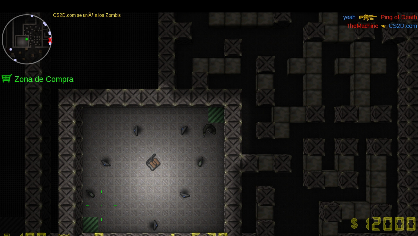 Zombie map [CS2D] [Mods]