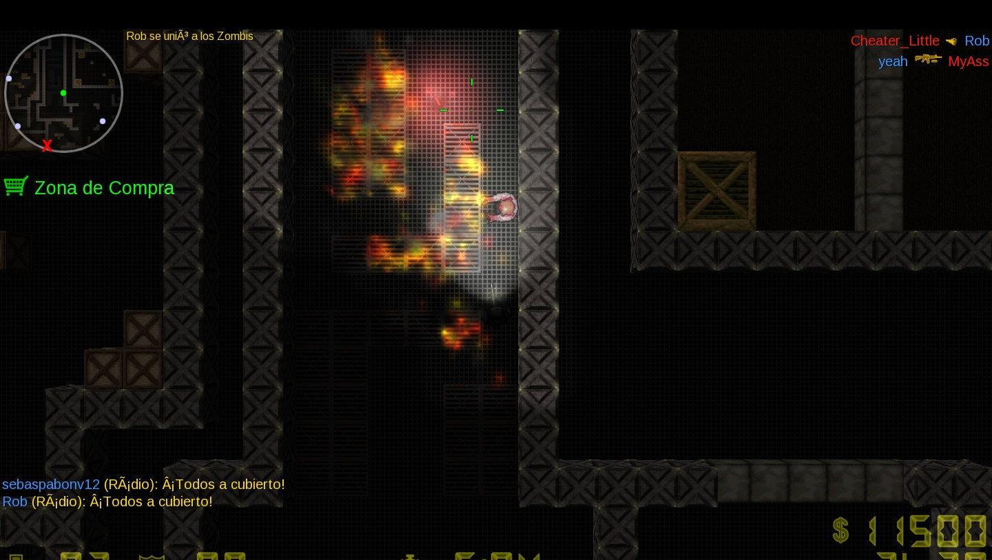 Zombie map [CS2D] [Mods]