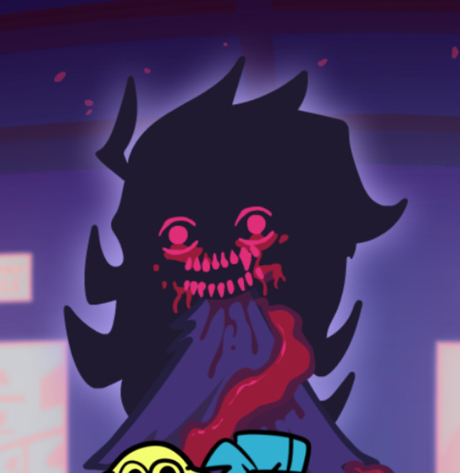 Psyka over GF Mod for Friday Night Funkin' | FNF Mods