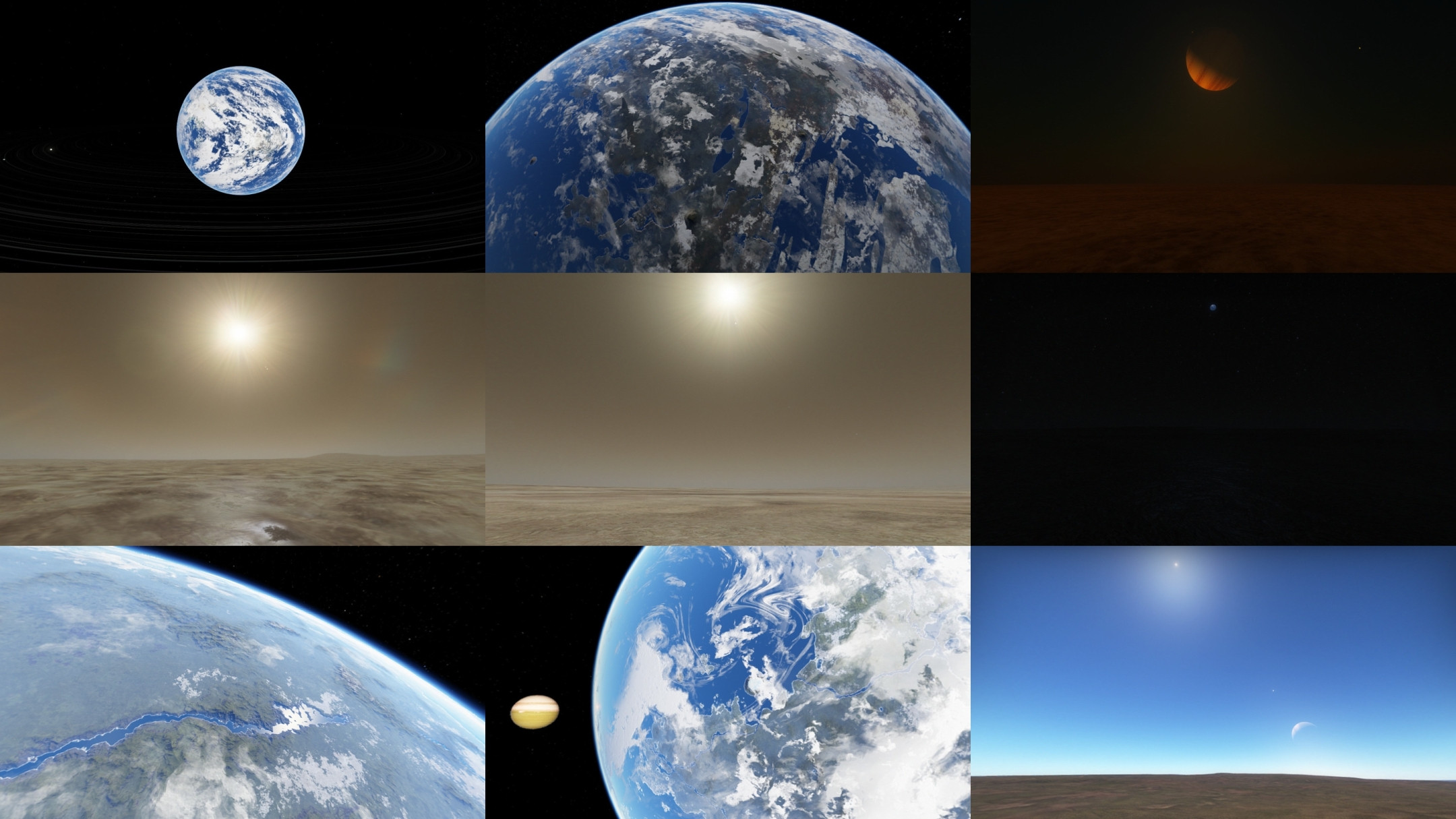 SpaceEngine Skybox Pack #1 [Counter-Strike: Global Offensive] [Mods]