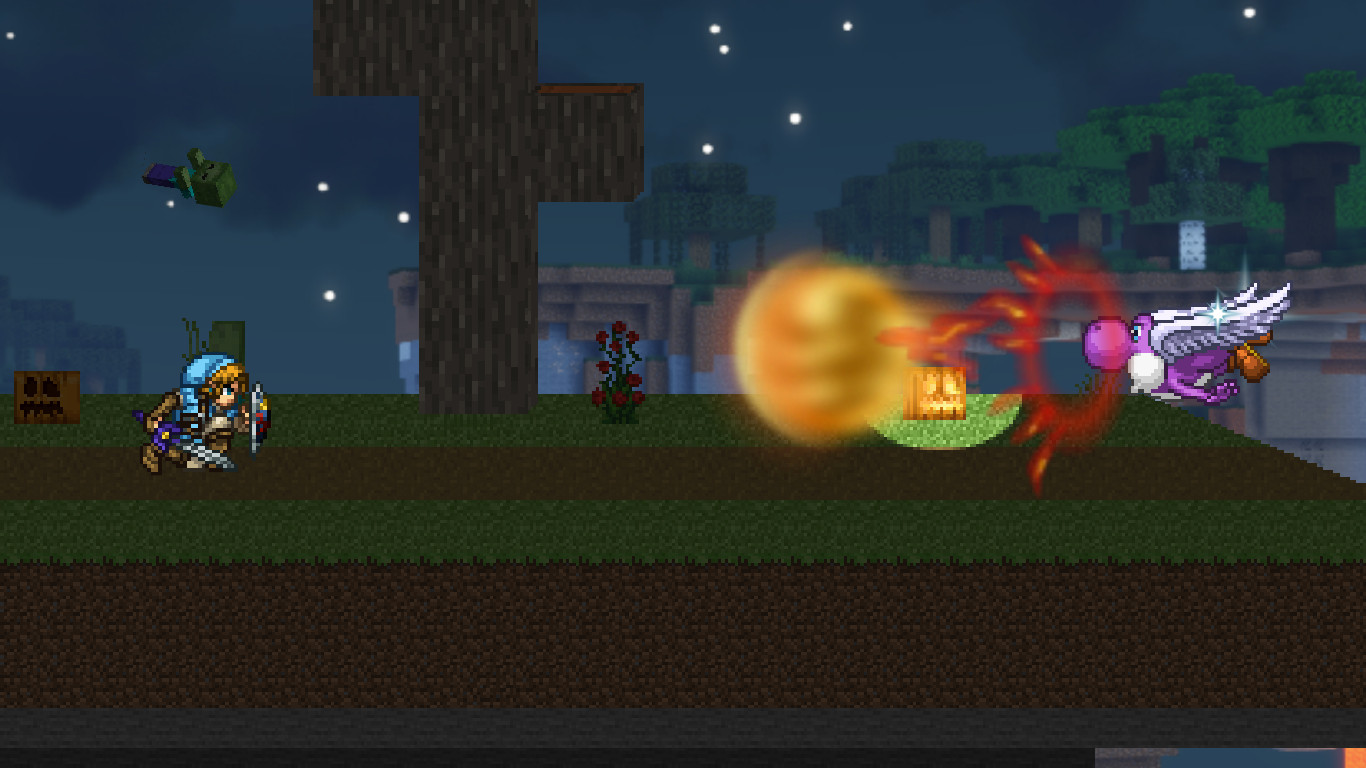 [1.3.1.1] Minecraft Stage Over Waiting Room Mod for Super Smash Flash 2 ...