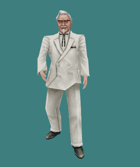 Colonel Sanders - Phantasy Star Portable 2 Mod for Sven Co-op | SC Mods