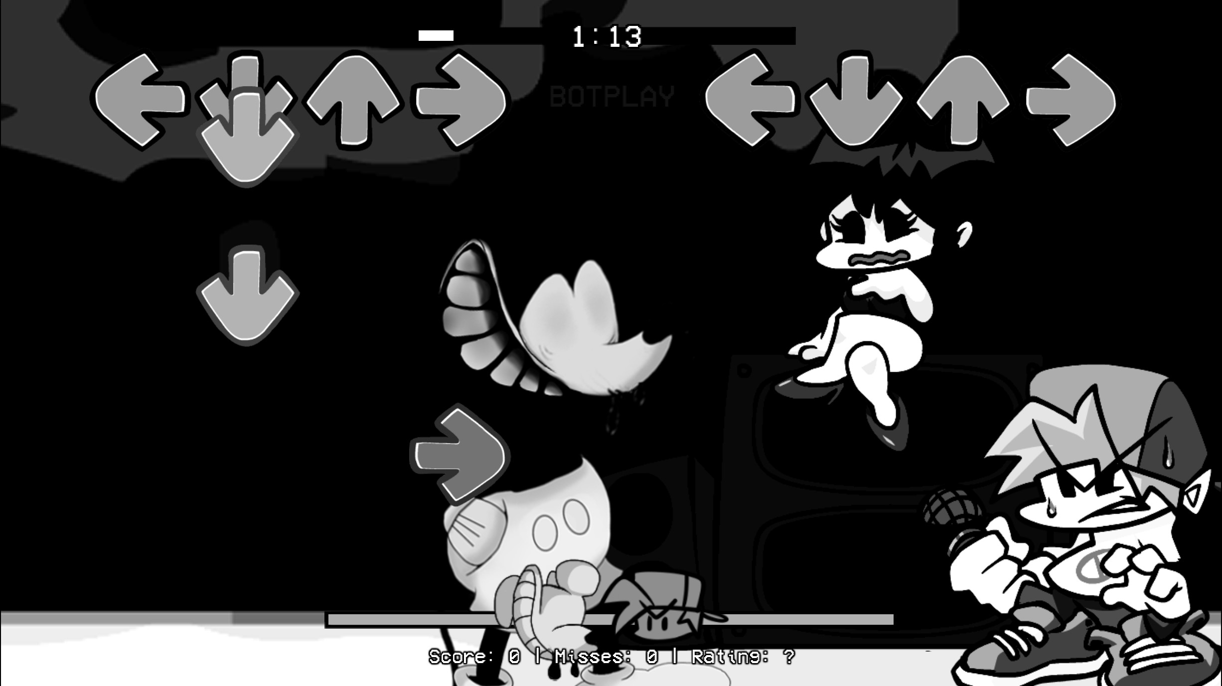 "Smile" sad mouse HD Mod for Friday Night Funkin' | FNF Mods