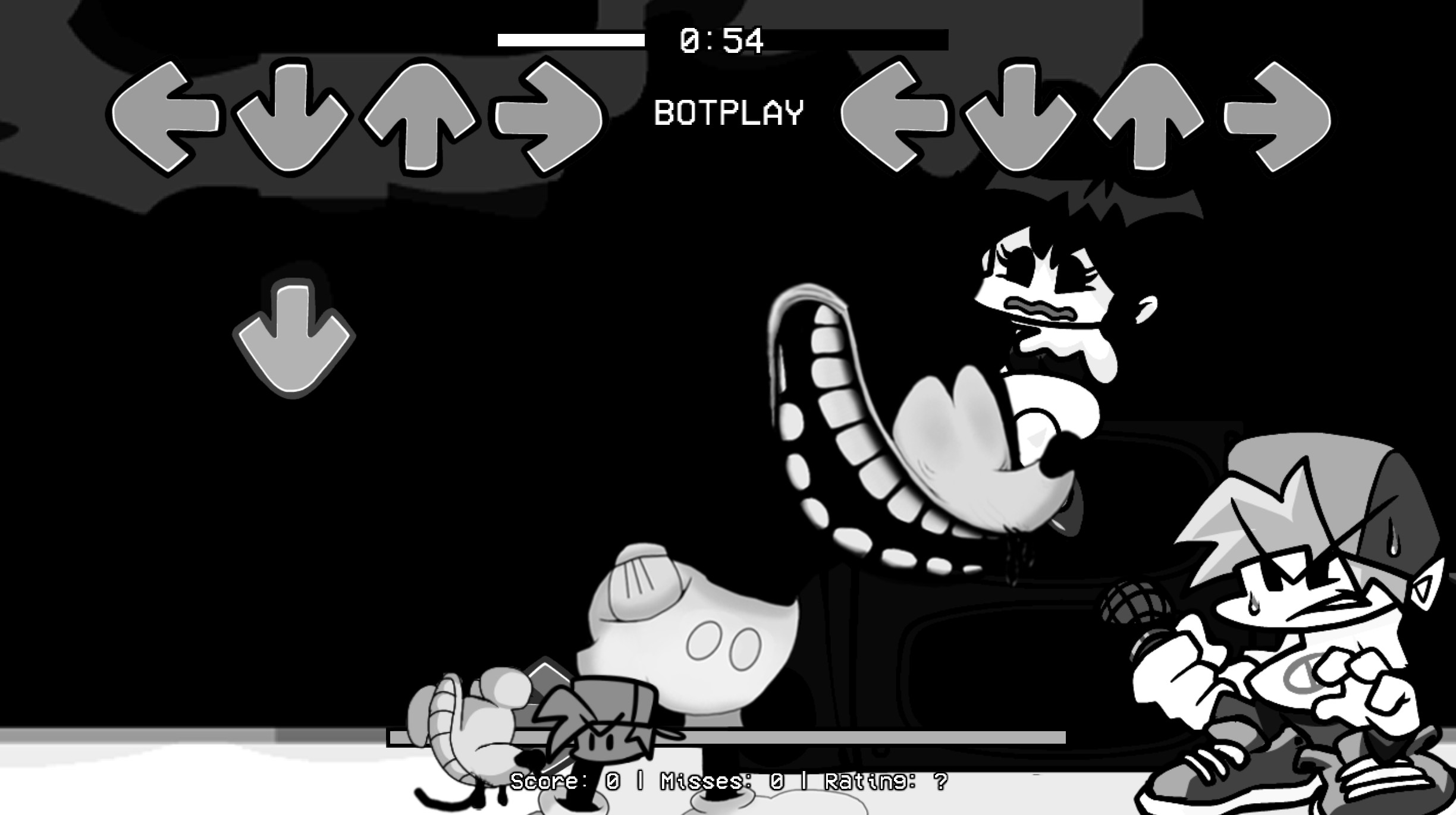 "Smile" sad mouse HD Mod for Friday Night Funkin' | FNF Mods