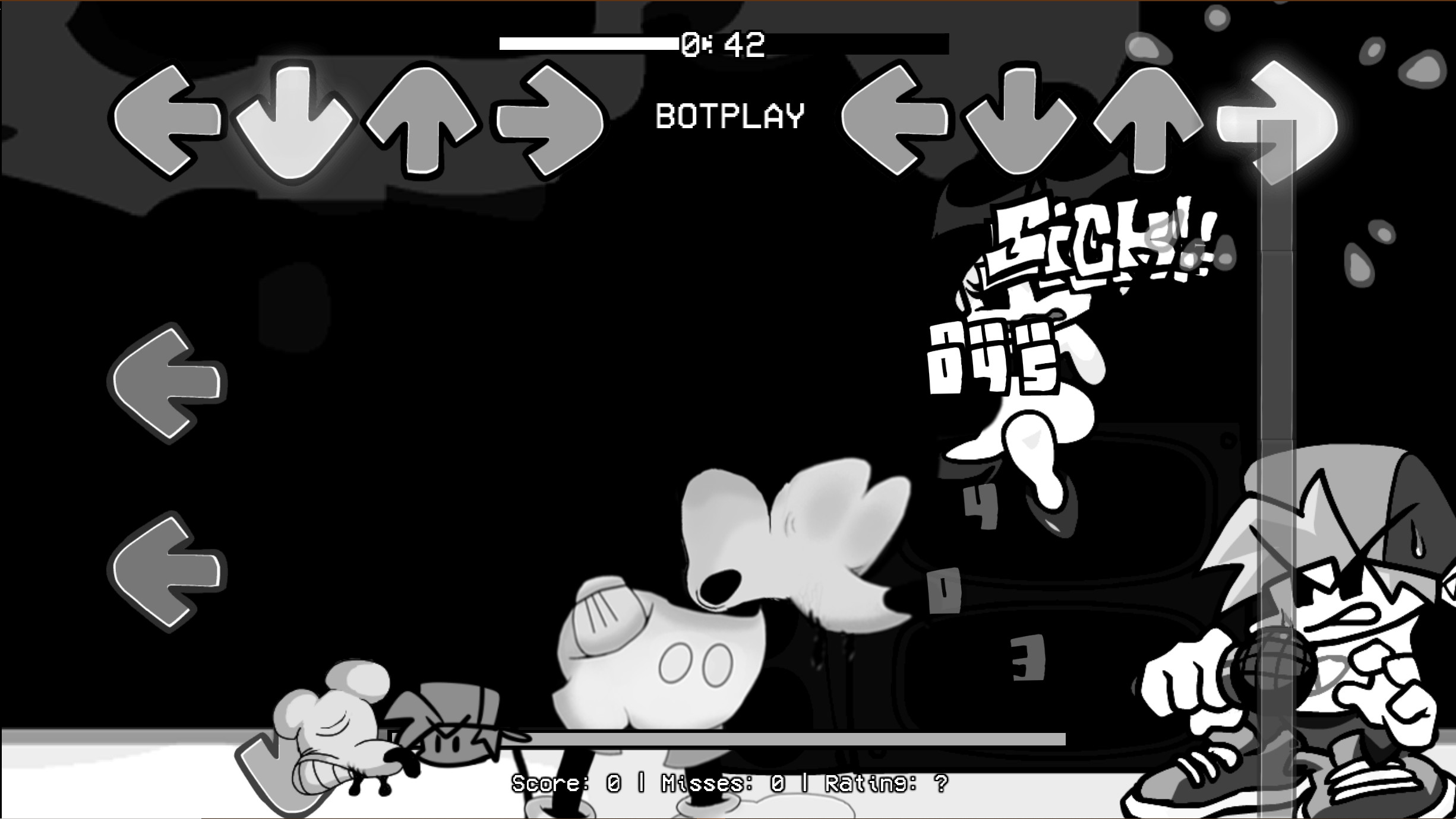 "Smile" sad mouse HD Mod for Friday Night Funkin' | FNF Mods