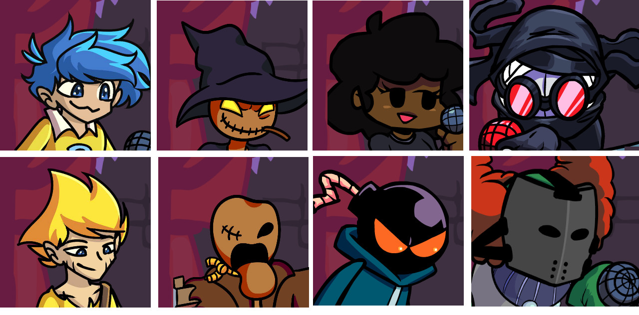 Tutorial But Different Characters Sing It Mod for Friday Night Funkin ...