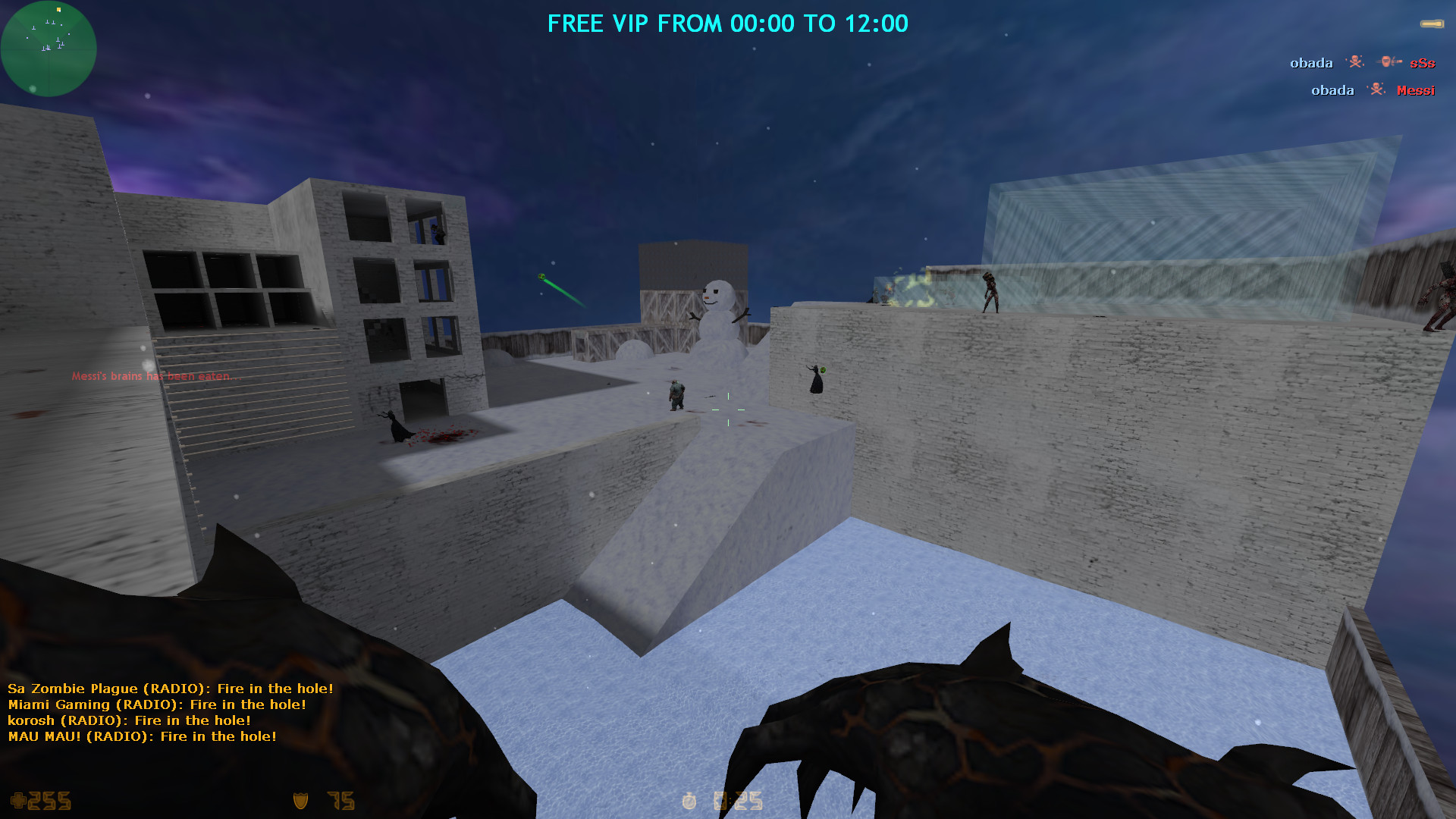 zm_cold_days [Counter-Strike 1.6] [Mods]