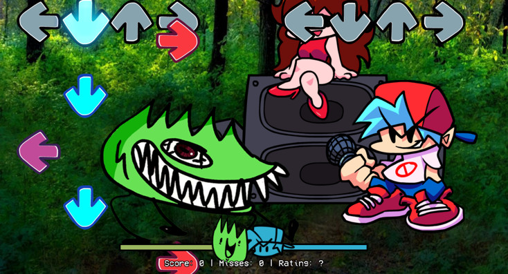 VS. Grass Mod for Friday Night Funkin' | FNF Mods