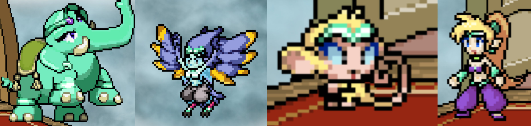 Shantae Costume pack (8 more) [Super Smash Bros. Crusade] [Mods]