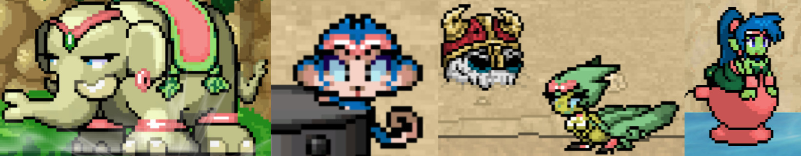 Shantae Costume pack (8 more) [Super Smash Bros. Crusade] [Mods]