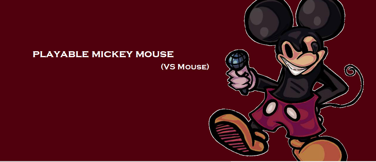 playable mickey mouse (VS mouse) [Friday Night Funkin'] [Mods]