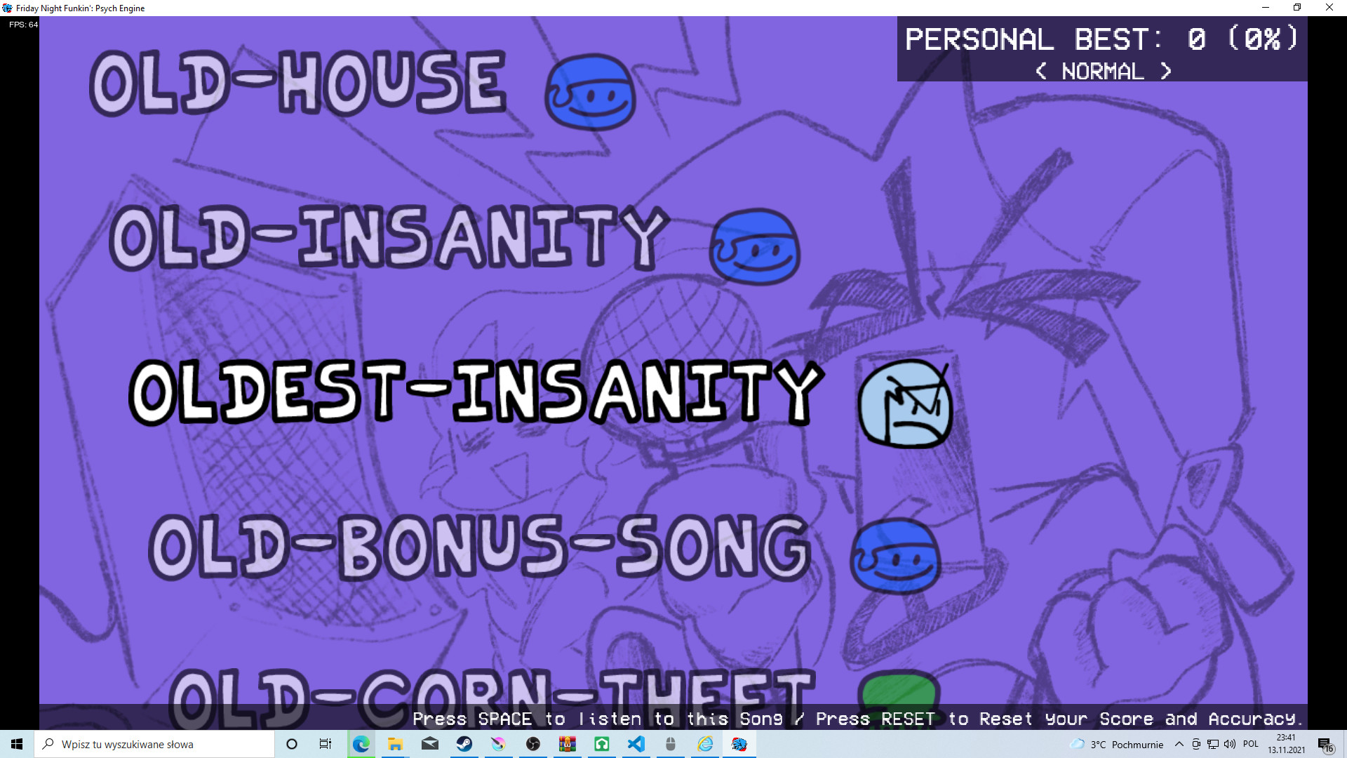 V.S. Dave and Bambi Psych Engine Port update 3! [Friday Night Funkin ...