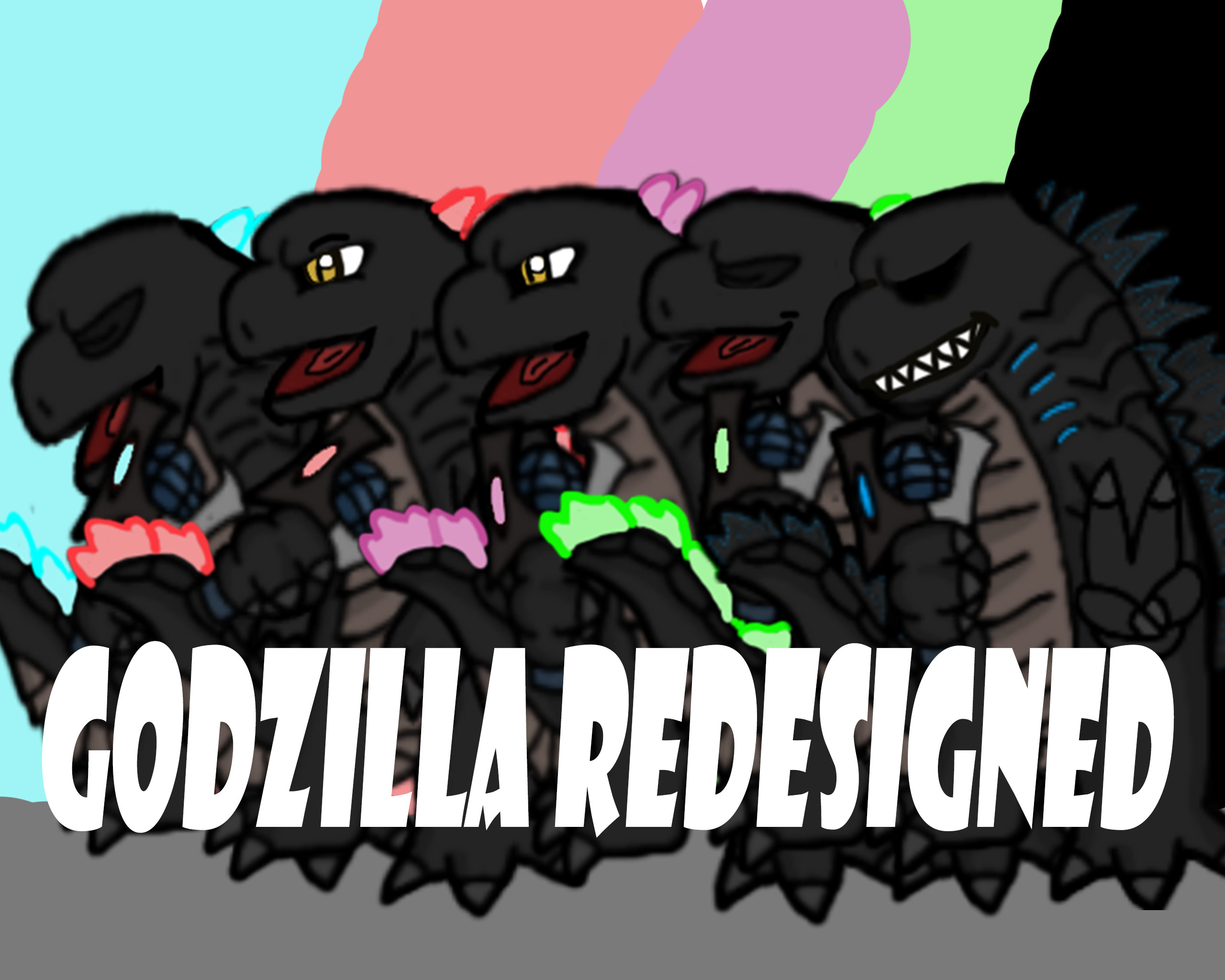 Godzilla Redesigned (?) [Friday Night Funkin'] [Mods]