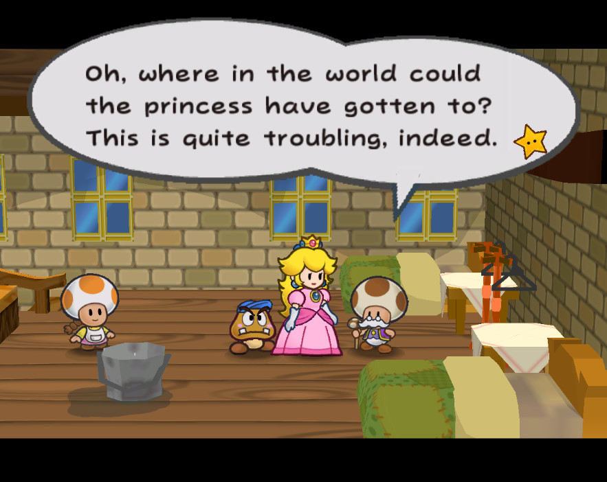 Mario Mod: Playable Princess Peach Mod for Paper Mario: The Thousand ...