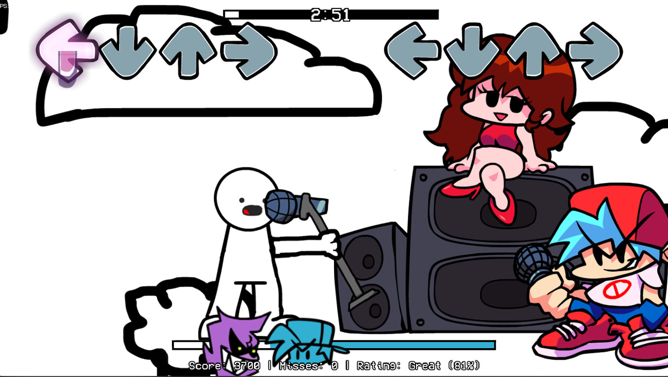 ASDFunkin' [ASDFMOVIE VS FNF] Mod for Friday Night Funkin' | FNF Mods