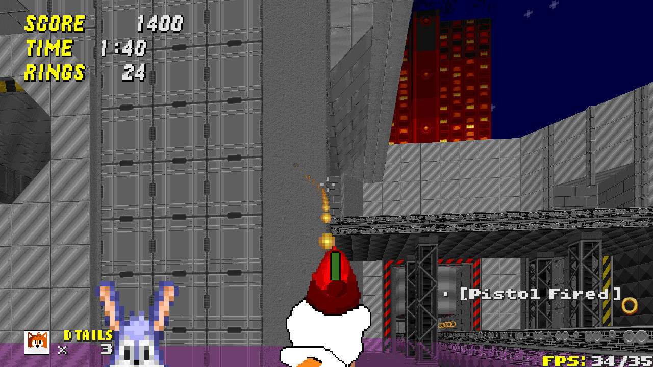 Doom Tails Mod for Sonic Robo Blast 2 | SRB2 Mods