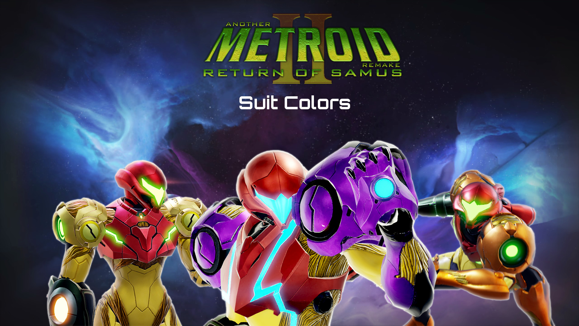 AM2R Suits Color Scheme Mod for Metroid Dread | Dread Mods