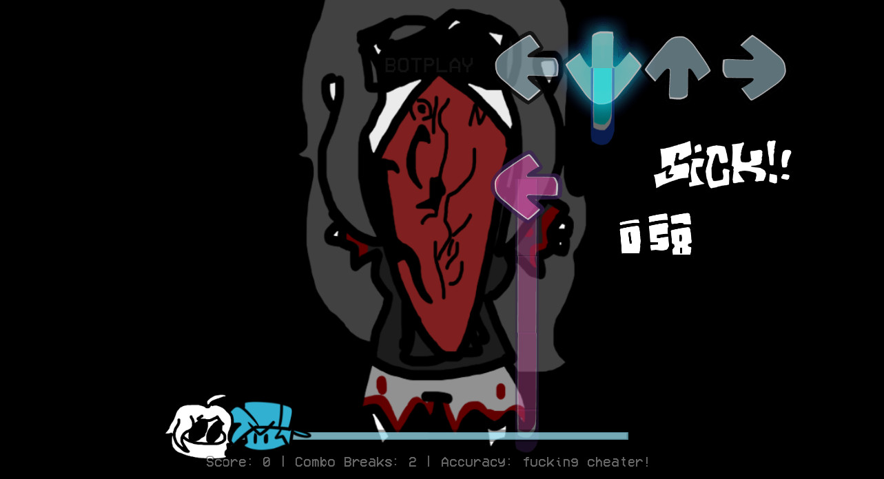 Isabelle over lost silver gold (skin mod) [Friday Night Funkin'] [Mods]