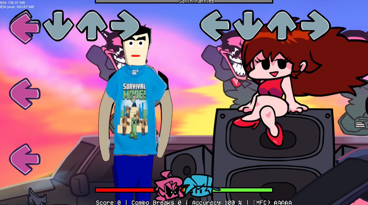 FNF : mundinhas dos stickmans :Benzo [Friday Night Funkin'] [Mods]