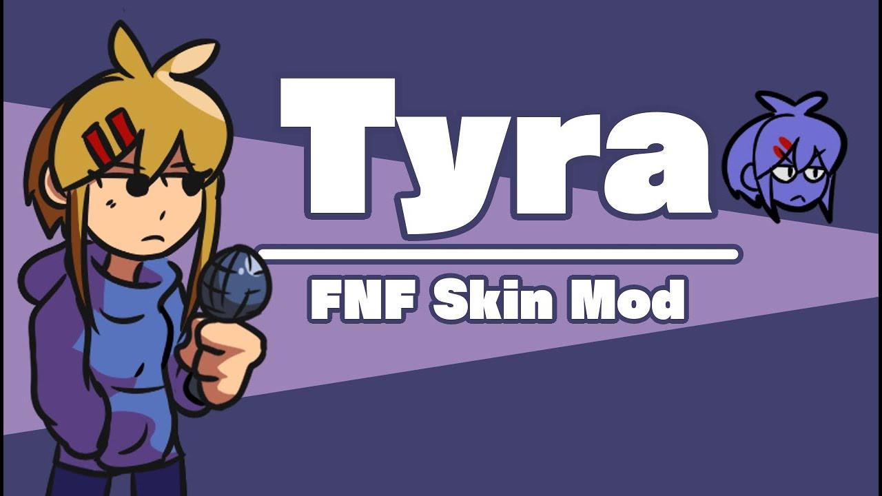 Tyra (FNF Skin Mod) Mod for Friday Night Funkin' | FNF Mods