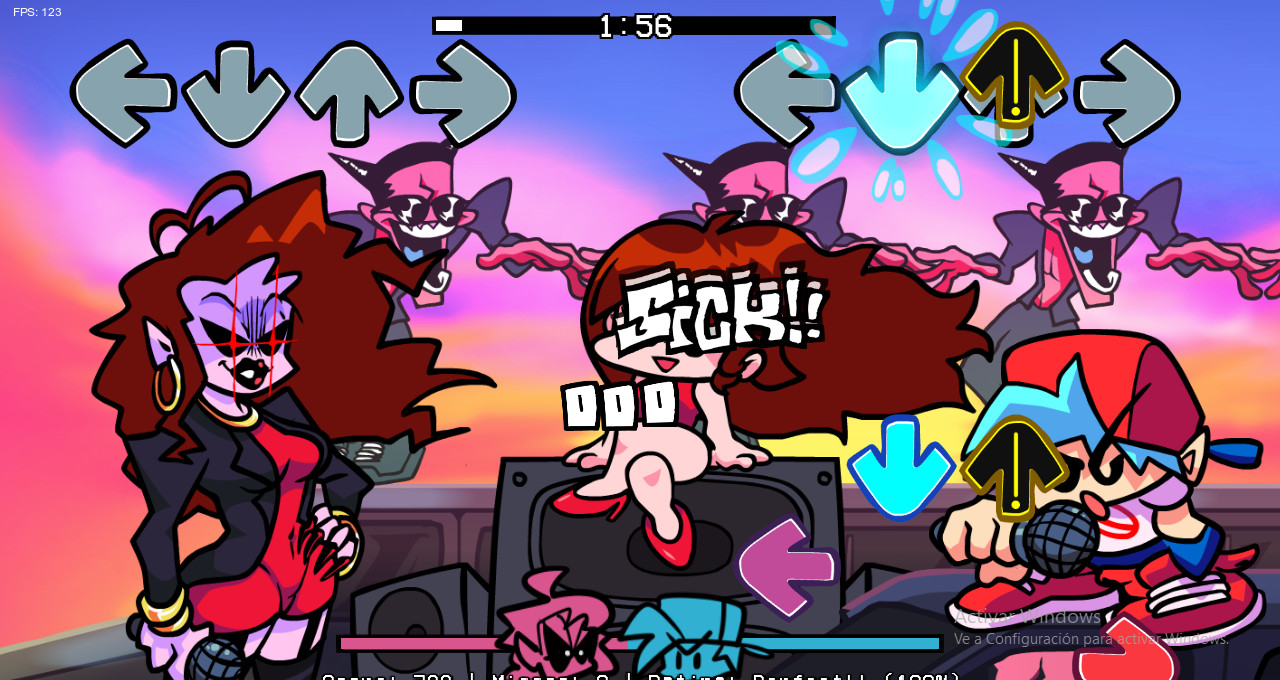 Physic engine Custome Notes .lua Mod for Friday Night Funkin' | FNF Mods