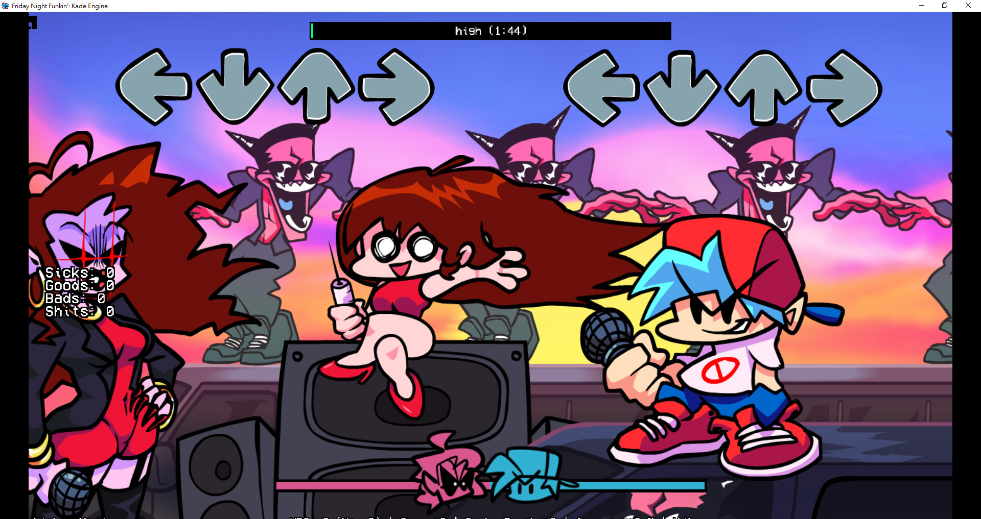Happy Girlfriend But With Color Mod for Friday Night Funkin' | FNF Mods