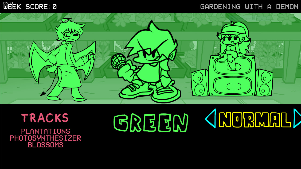 Friday Night Funkin' : The Green Week [DEMO] Mod for Friday Night ...
