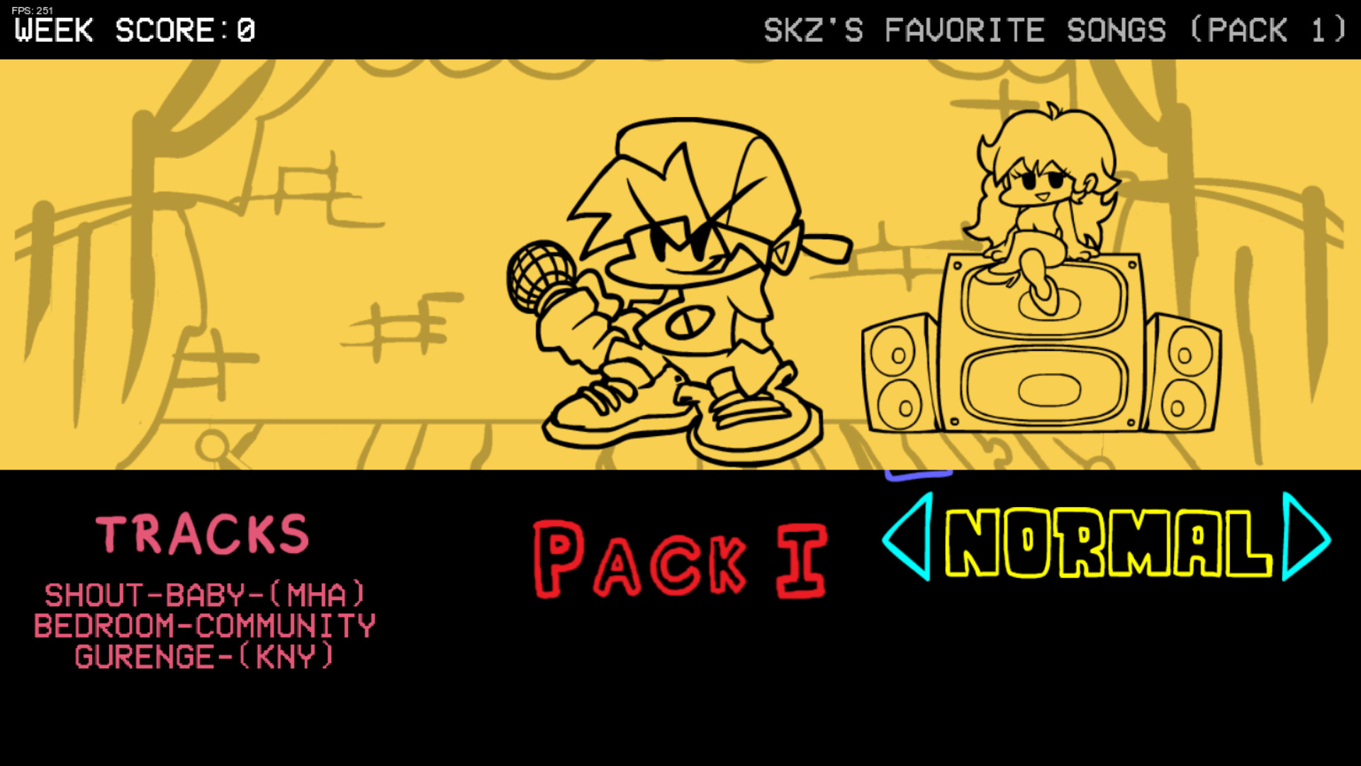 SKZ's Favorite Songs (PACK III) Mod for Friday Night Funkin' | FNF Mods