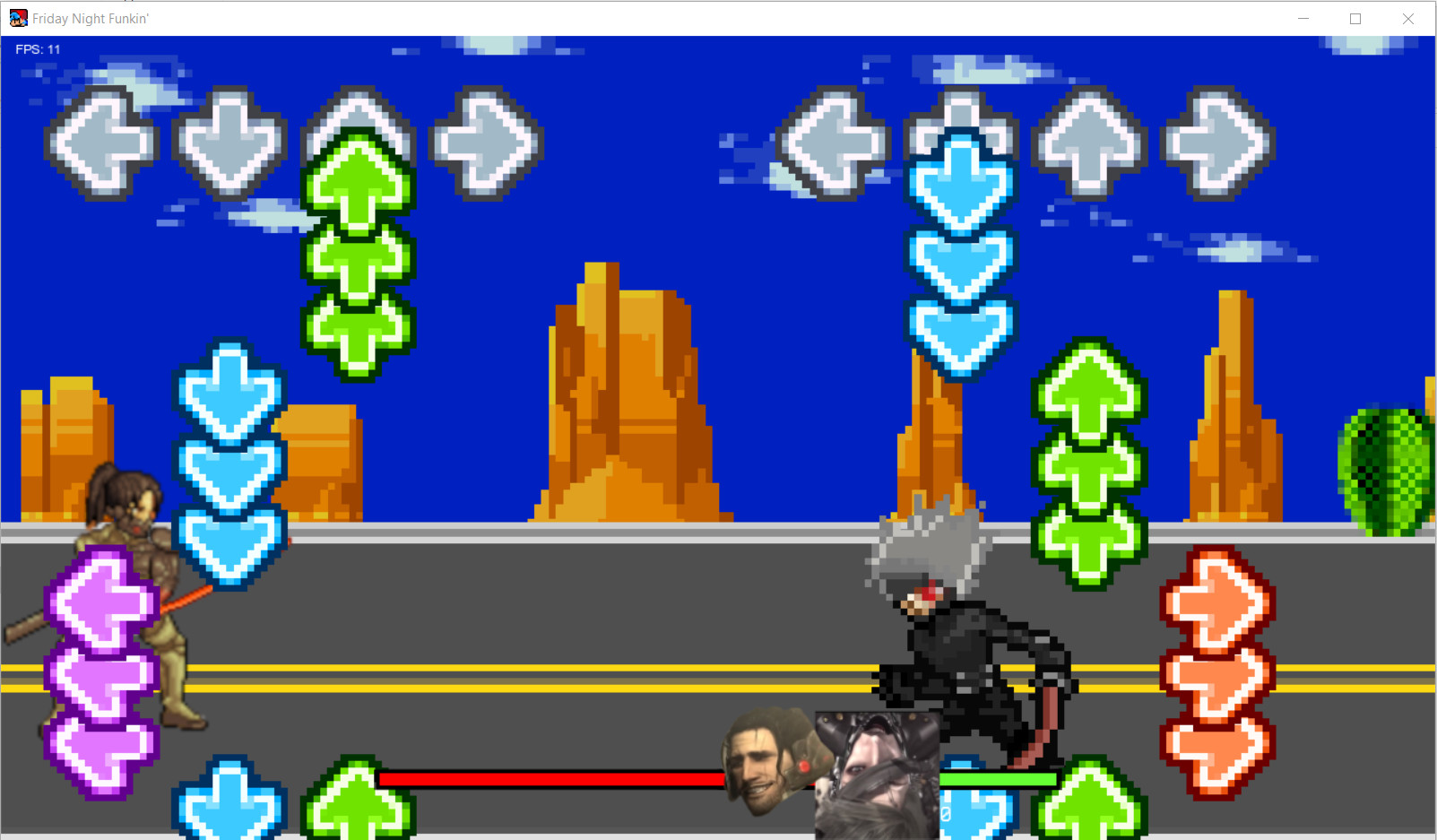 metal gear rising Mod for Friday Night Funkin' | FNF Mods