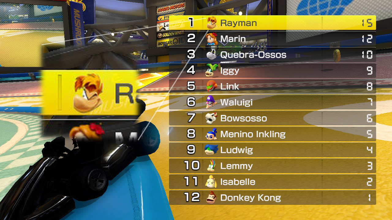 Rayman UI Icons Mod for Mario Kart 8 Deluxe | MK8D Mods