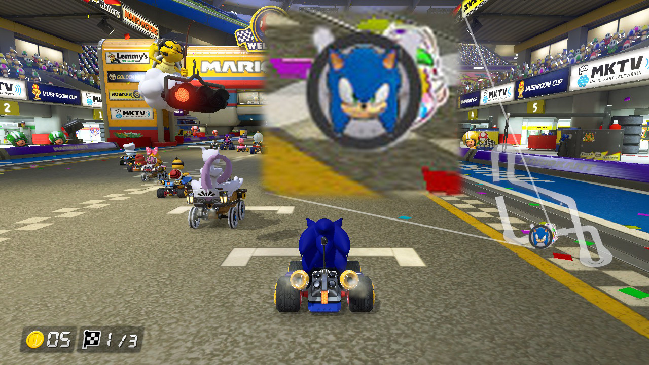Sonic The Hedgehog UI Icons Mod for Mario Kart 8 Deluxe | MK8D Mods
