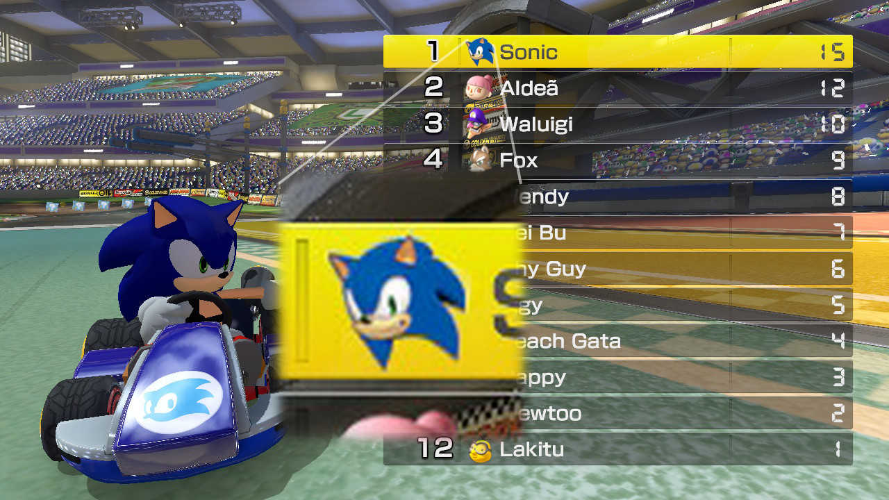 Sonic The Hedgehog UI Icons Mod for Mario Kart 8 Deluxe | MK8D Mods