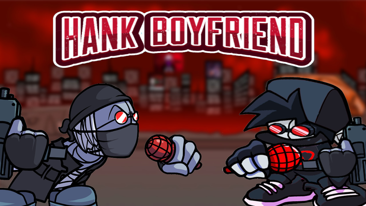 Hank Skin for Boyfriend Mod for Friday Night Funkin' | FNF Mods