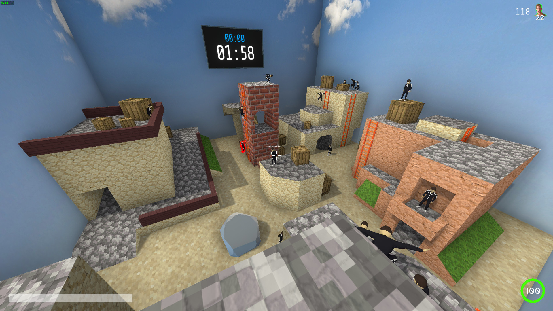 Gachimuchi & Minecraft TexturePack Mod for Crab Game | CG Mods