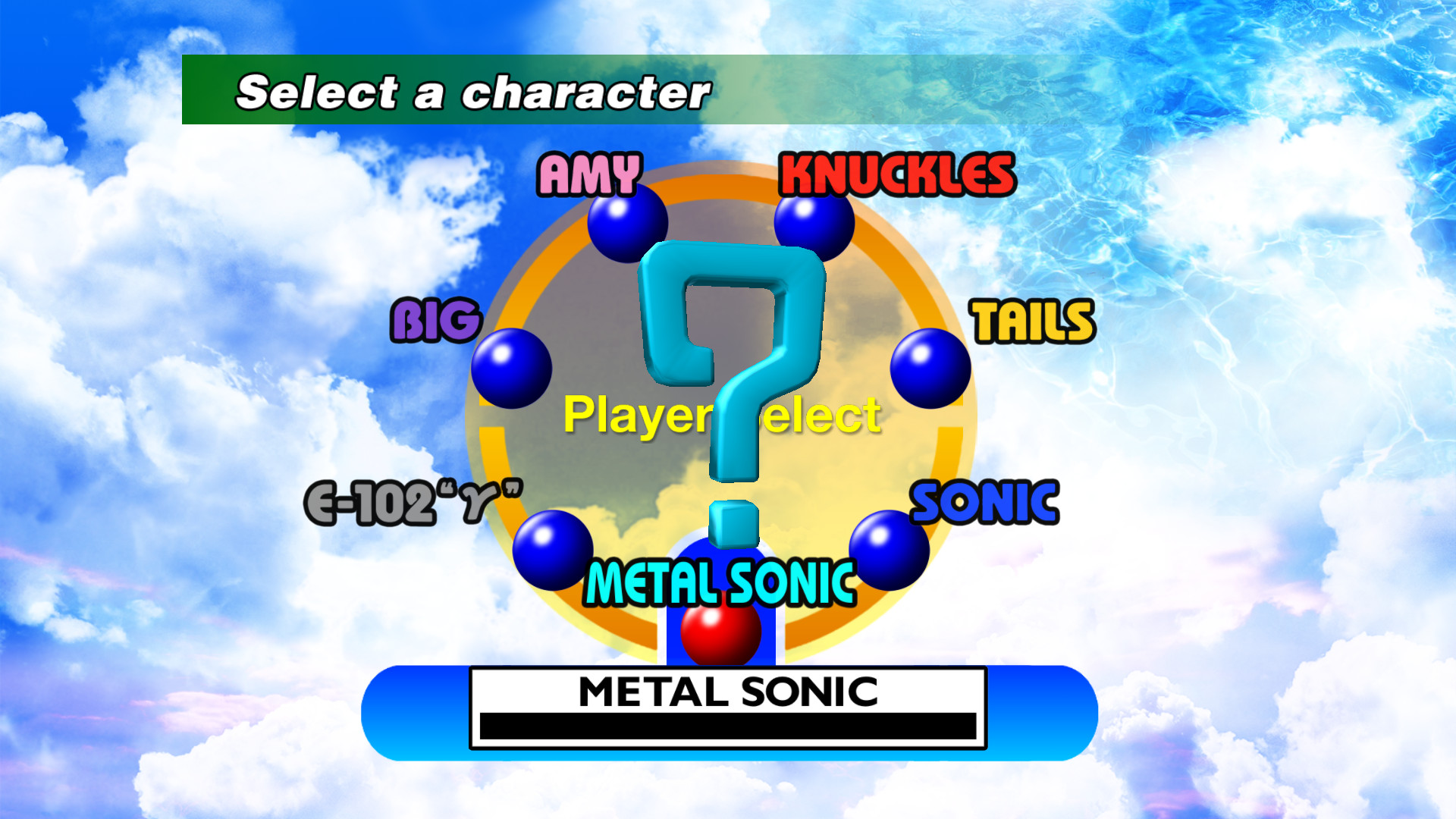 Character Select: Extra Question Marks Mod for Sonic Adventure DX ...
