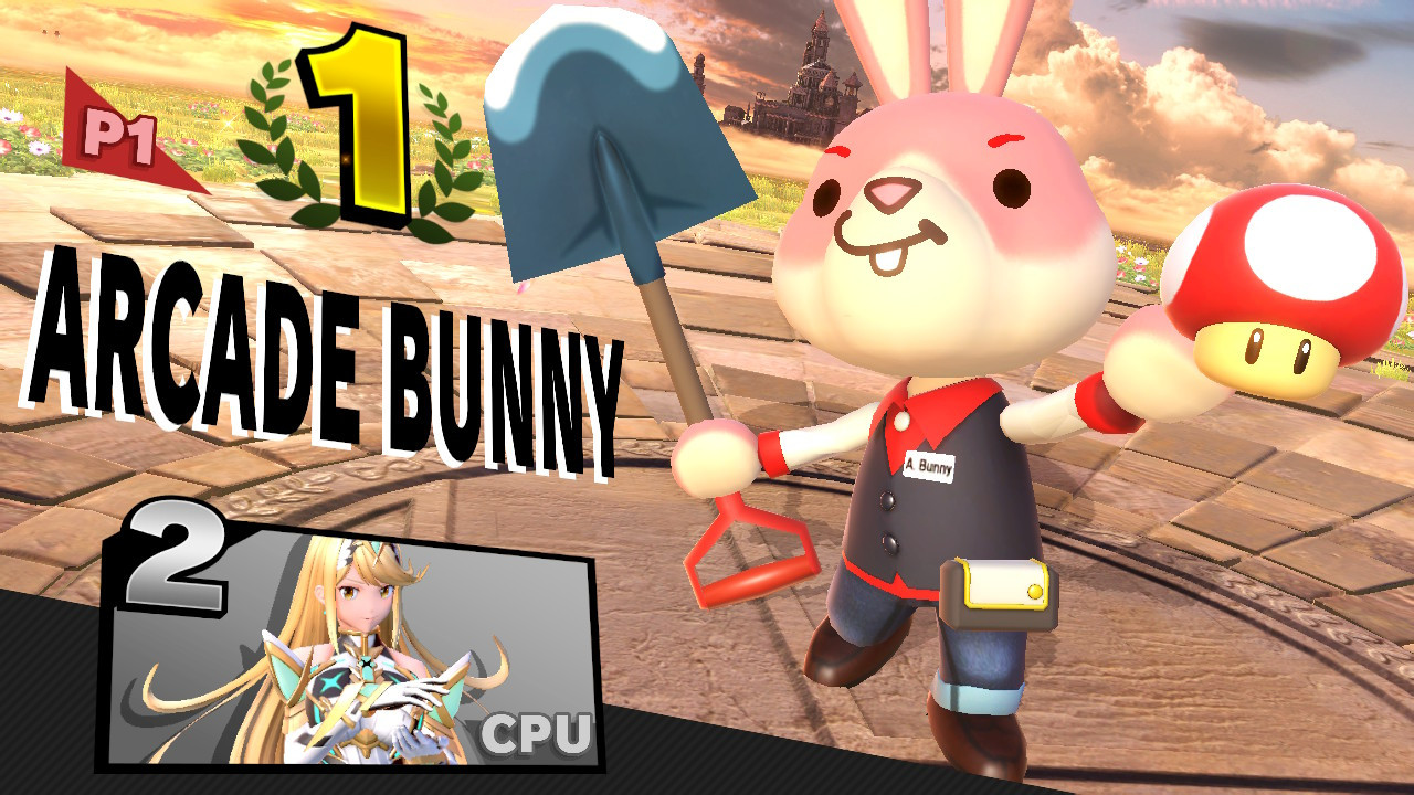 Arcade Bunny (Nintendo Badge Arcade) Mod for Super Smash Bros. Ultimate ...