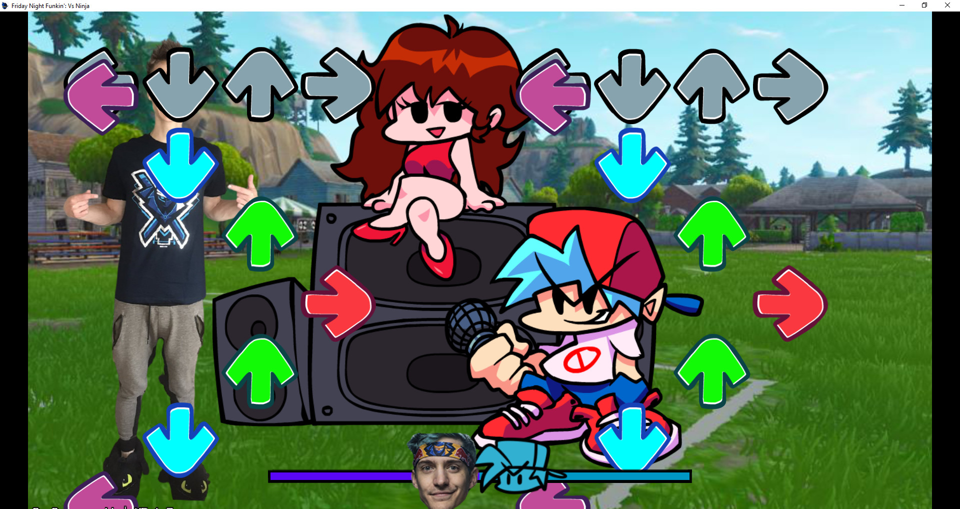 Vs Ninja mod Mod for Friday Night Funkin' | FNF Mods