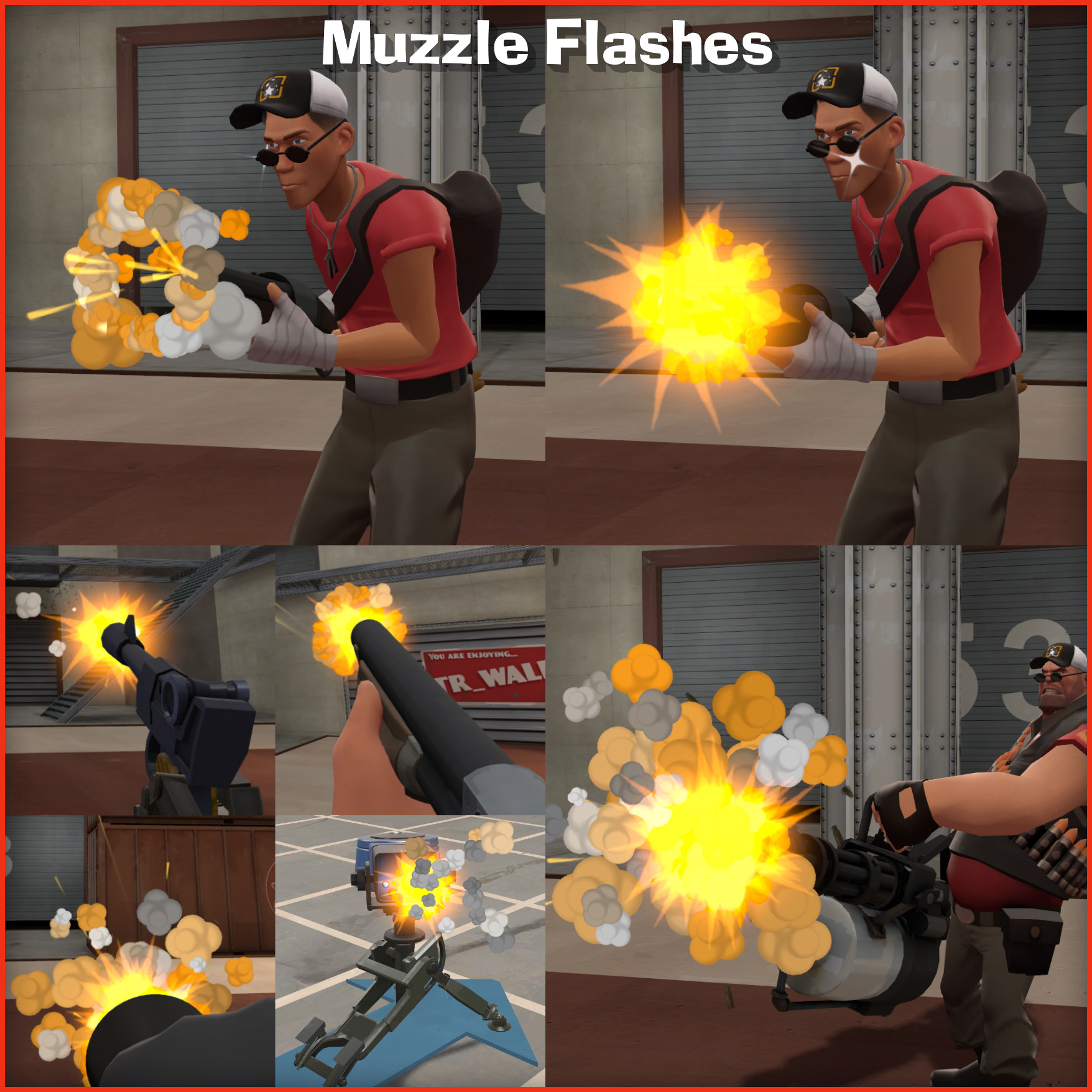 Worms 4 Mayhem Particles Pack Mod for Team Fortress 2 | TF2 Mods