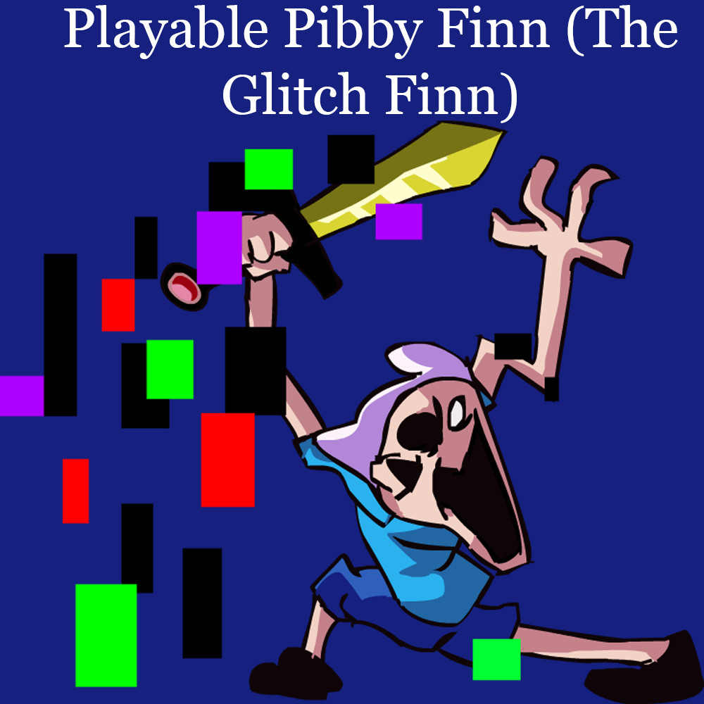 Playable Pibby Finn Mod for Friday Night Funkin' | FNF Mods