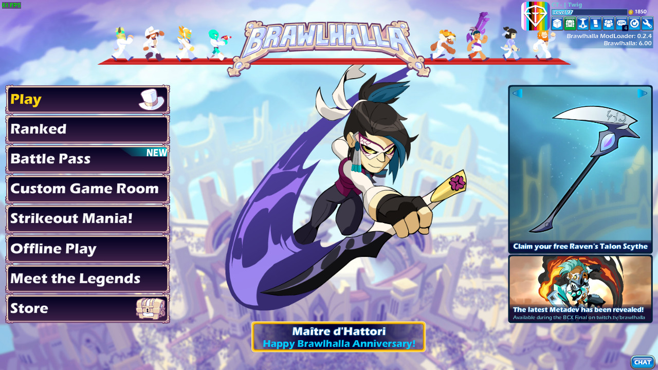 Rainbow BrawlLeague Avatar Mod for Brawlhalla | BHalla Mods