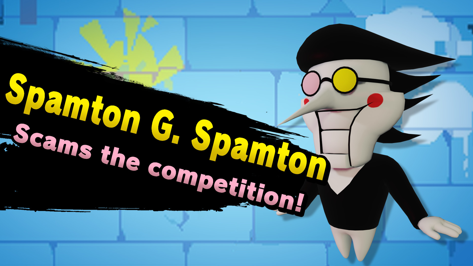 Spamton G. Spamton Mod for Super Smash Bros. Ultimate | SSBU Mods