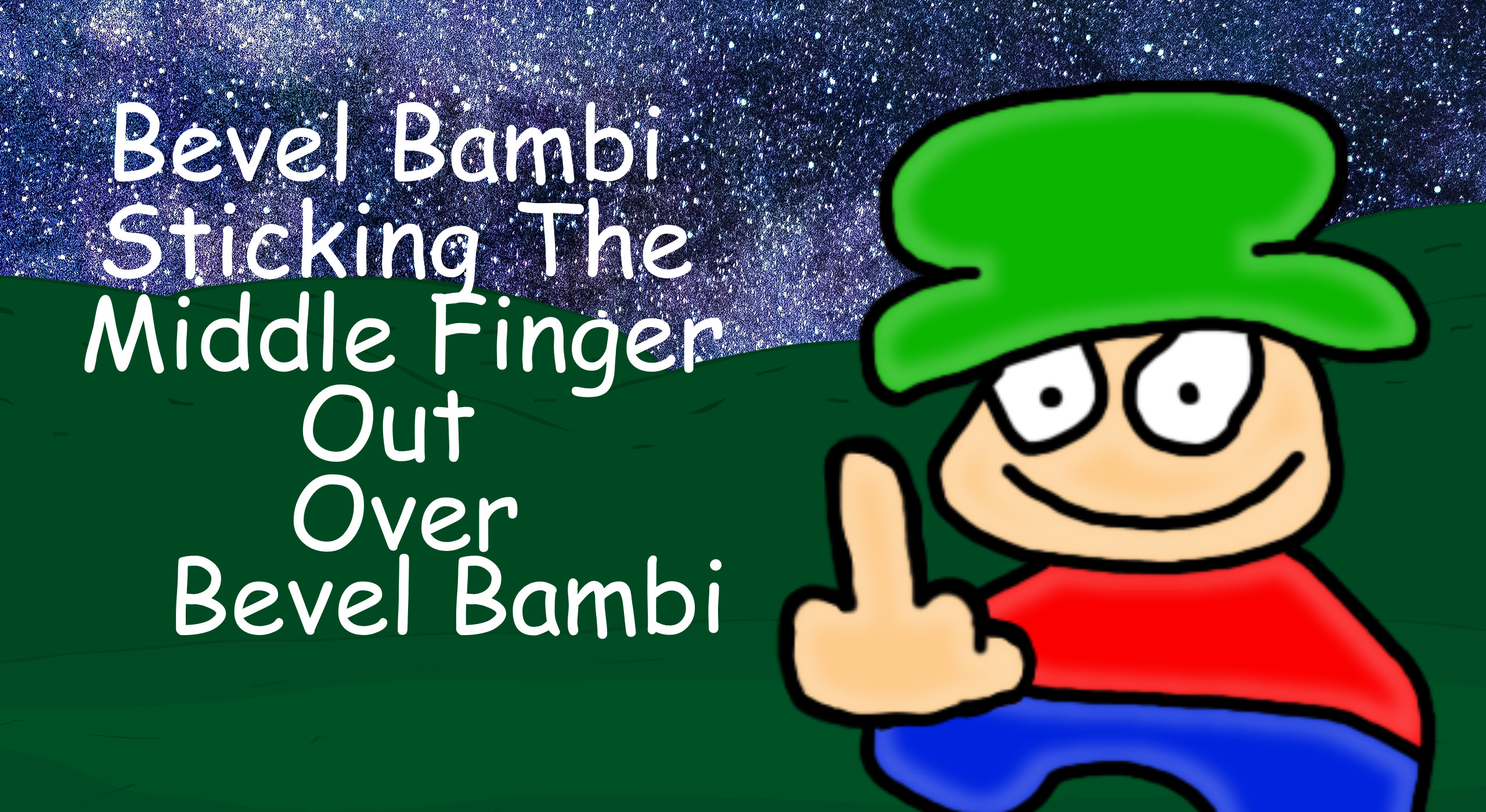 Bevel Bambi Sticking The Middle Finger Out [Friday Night Funkin'] [Mods]