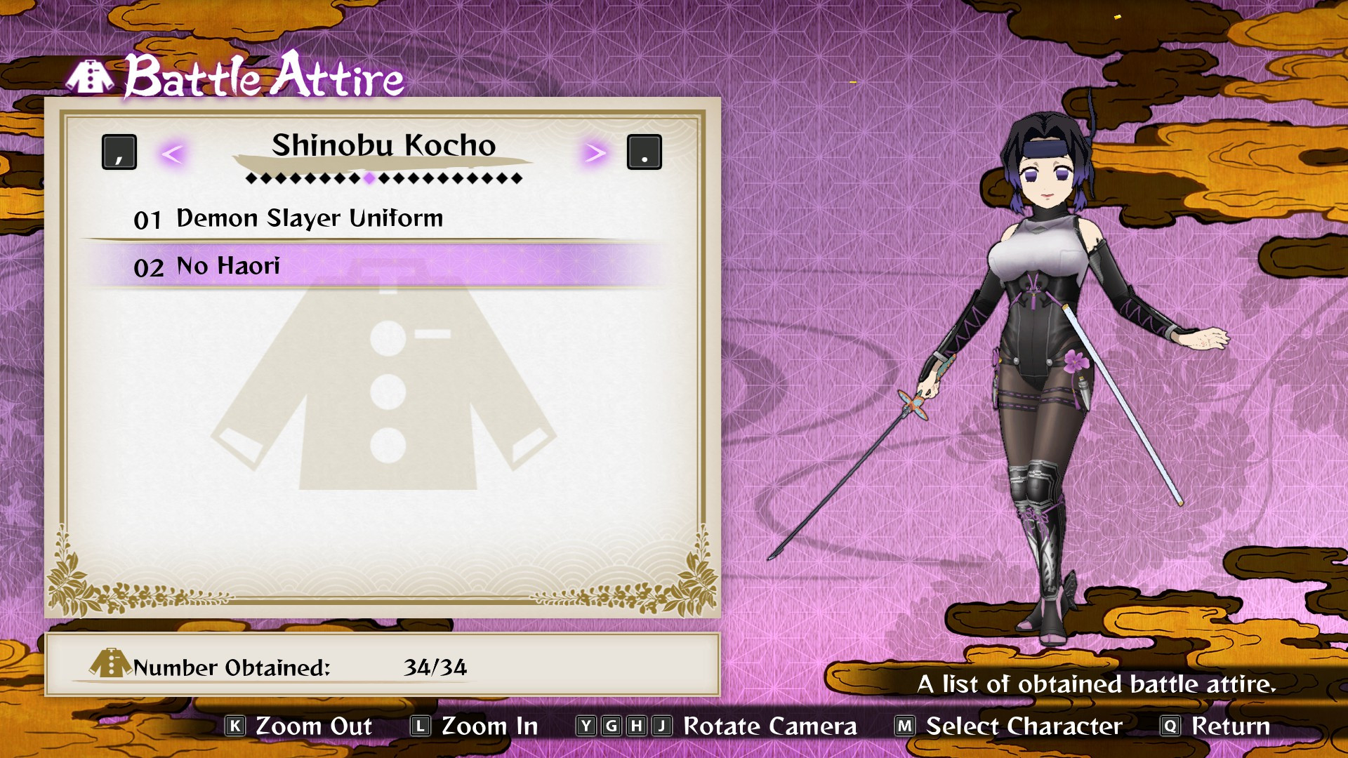 Shinobu ayane Mod for Demon Slayer: The Hinokami Chronicles | DS Mods