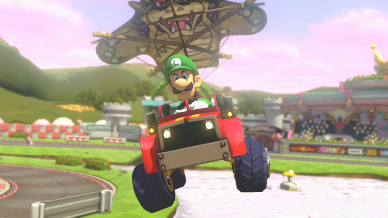 Ralph's Wrecking Truck over Tanooki Kart [Mario Kart 8] [Mods]