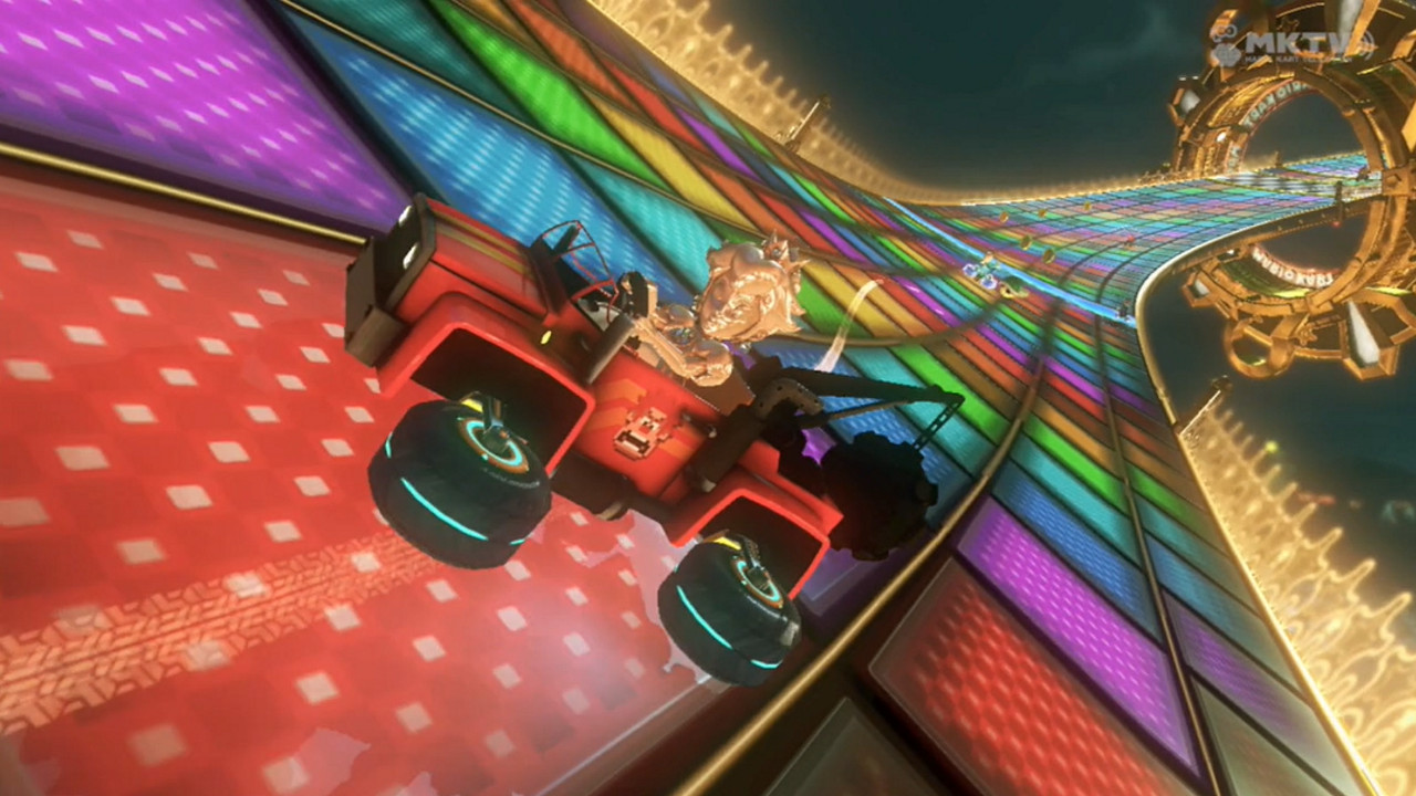 Ralph's Wrecking Truck over Tanooki Kart [Mario Kart 8] [Mods]